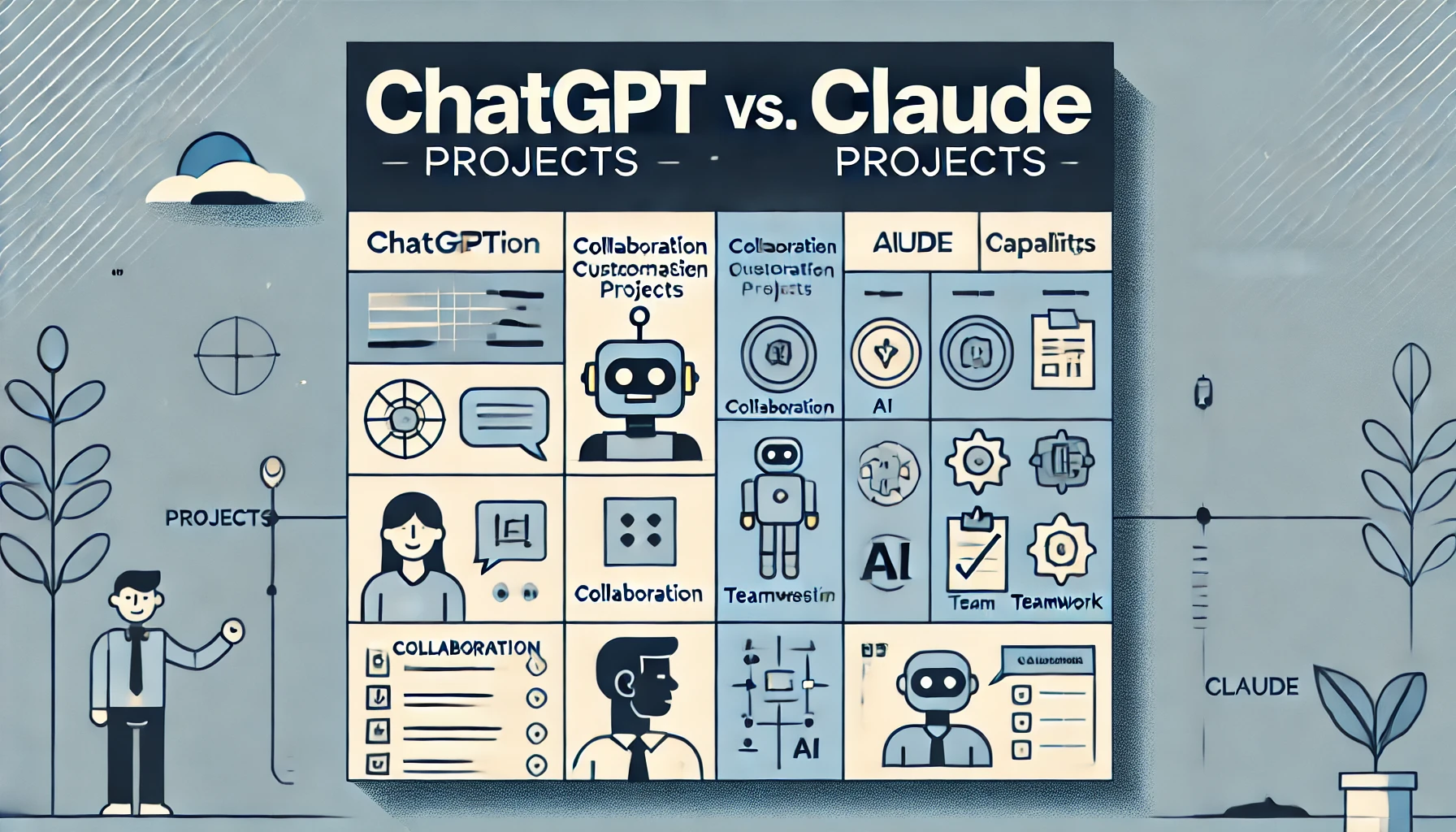 השוואה בין ChatGPT Projects ל-Claude Projects, מה מתאים לך יותר ...
